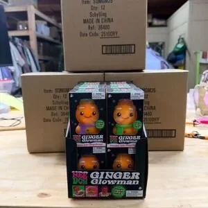 Schylling | Toys | Box Of 48 Schylling Needoh Squishy Ginger Glowman 3 ...